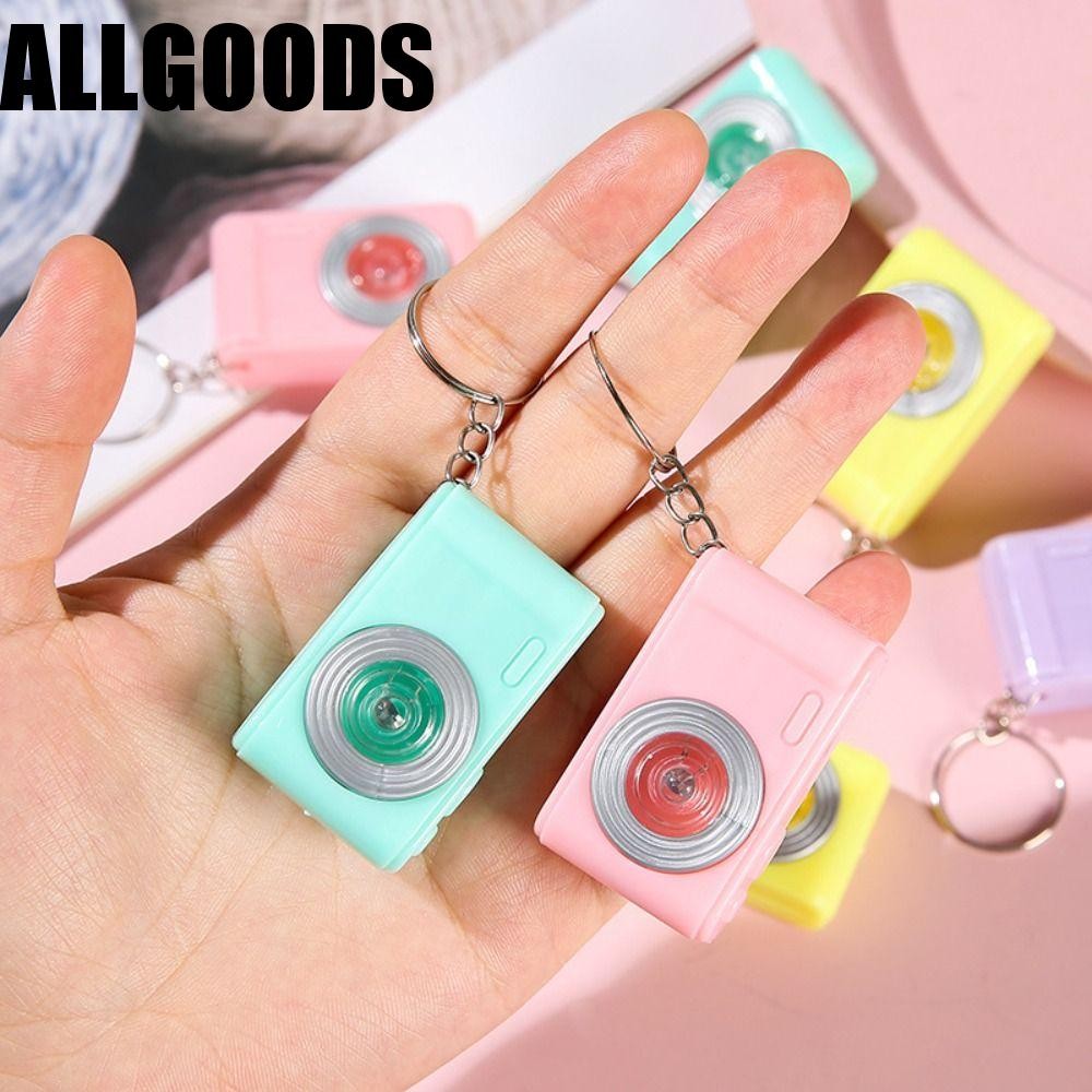 ALLGOODS กล้องไฟฟ้า Luminous Key Chain, LED กล้องพลาสติกพวงกุญแจรถ,ของ ...