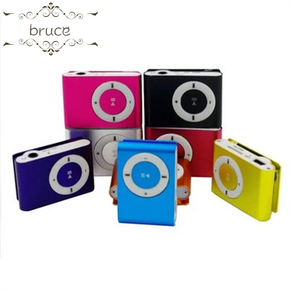 BRUCE MP3 Player Walkman Mirror Metal Fashion เครื่องเล่นเพลงพกพา 3.5 ...