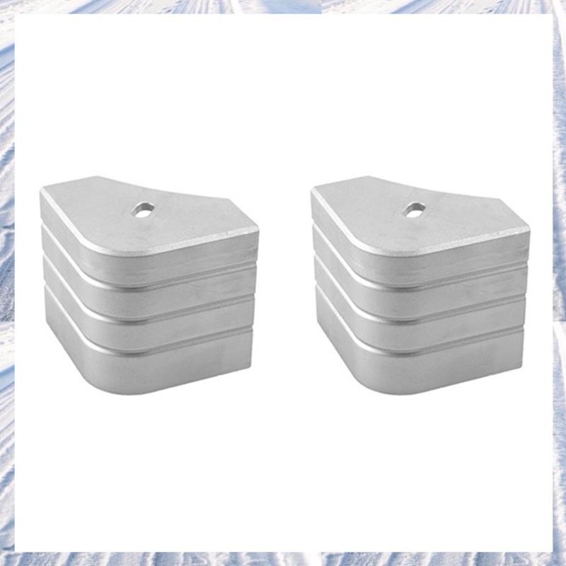 Pontoon Boat Corner Caps Heavy Duty Aluminium Boat Corner Caps 90 องศา ...