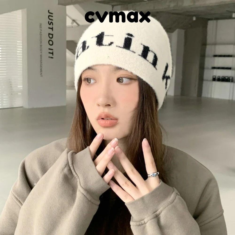 CVMAX หมวกถักอะคริลิค เทรนด์ใหม่ 2023 หมวกอุ่น ๆ สำหรับทั้ง outdoor และ indoor | Shopee Thailand