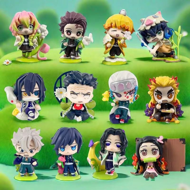 【พร้อมส่ง】อาคาสะ ชิโนบุ มุอิจิโร่ muichiro figure demon slayer popmart ...