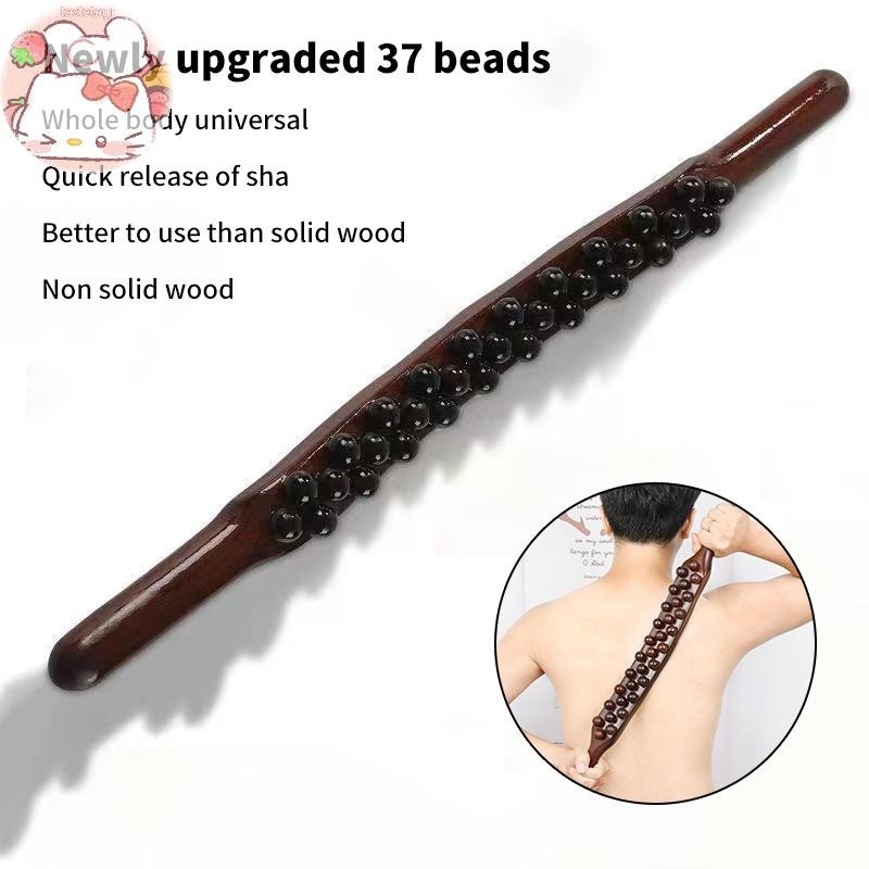 Tast 37 ลูกปัดUniversal Back Massage Tendons Scraping Stick Point ...