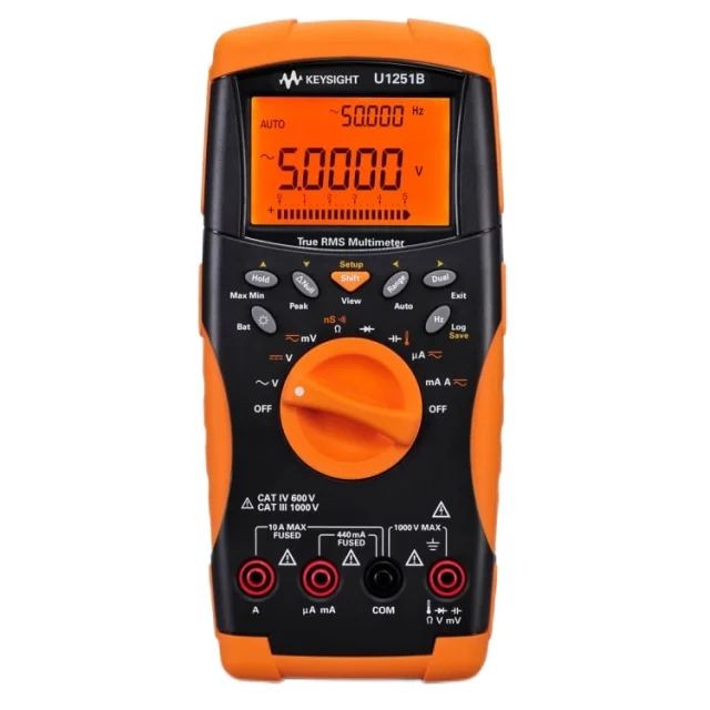 New Brand Keysight U1251B - มัลติมิเตอร์แบบดิจิตอลแบบใช้มือถือนับ True ...