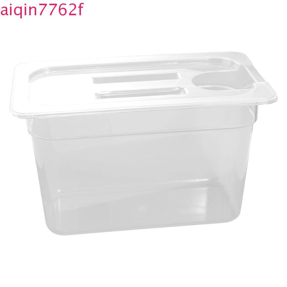 AIQINF Sous Vide ภาชนะหม้อหุง, 6L โปร่งใส Sous Vide ถังน้ํา Culinary, ทนทานหนาฉนวนกันความร้อน ...