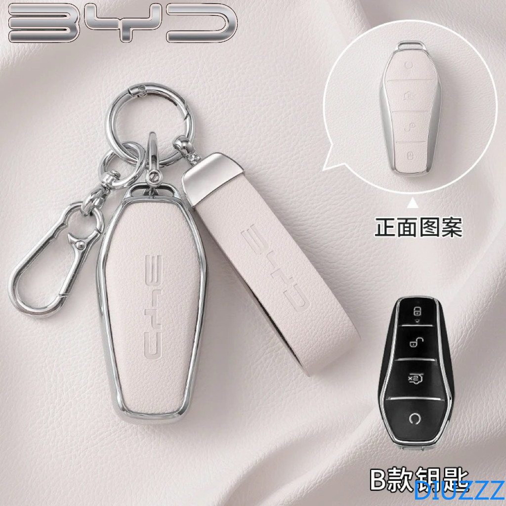 TPU + สไตล์หนังกรณีสําหรับ ford รถ remote Key สําหรับ byd atto3 Dolphin ...