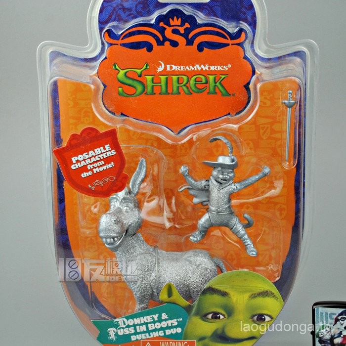 MGA 20 ซม.Action Figure Monster Shrek Silver Commemorative Edition ...