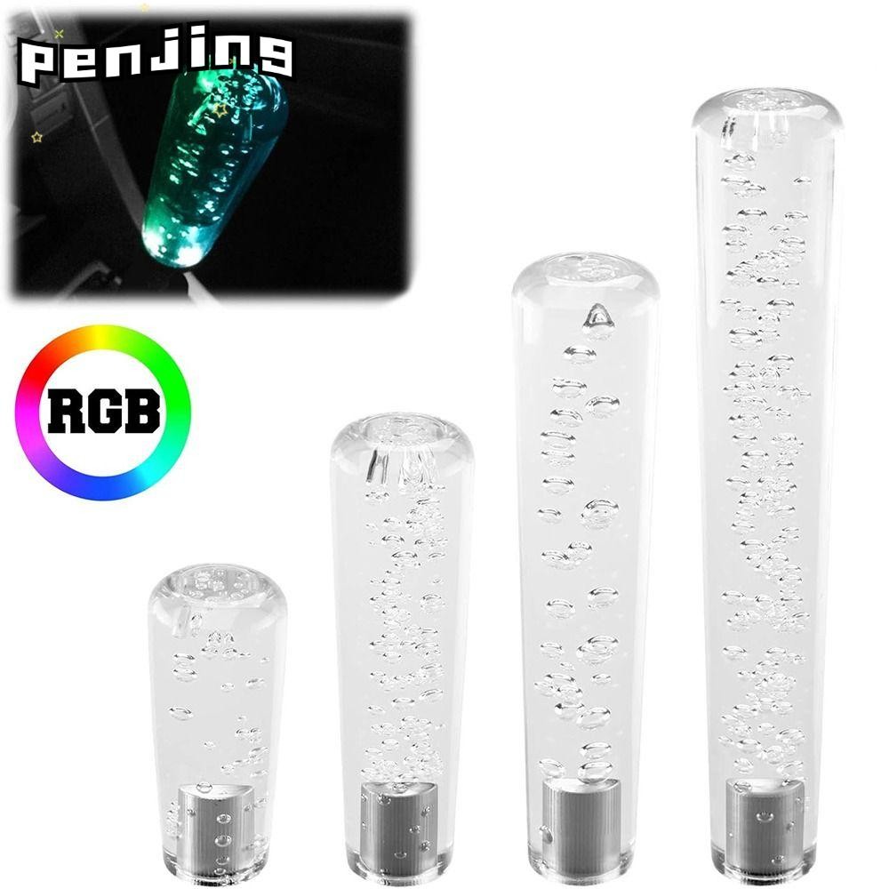 PENJING LED Gear Shift Knob Handle Extender, Light Manual Shifter Stick ...