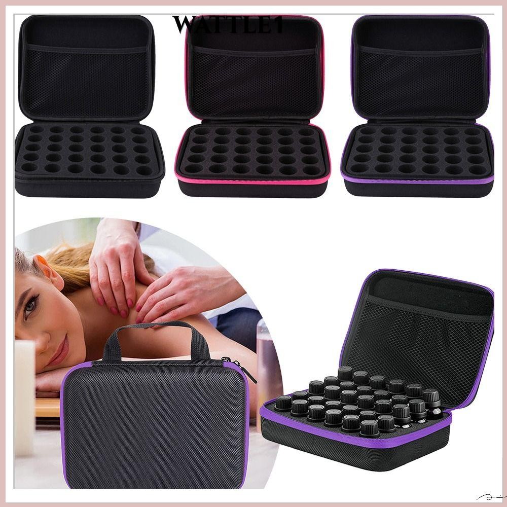 WATTLE Essential Oil Perfume Box Carrying Holder Travel Essential Oils ...