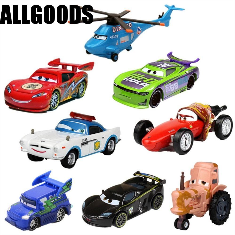 ALLGOODS ของเล่นยานพาหนะโลหะเด็ก Mater Jackson Storm Ramirez 1:55 รถ ...