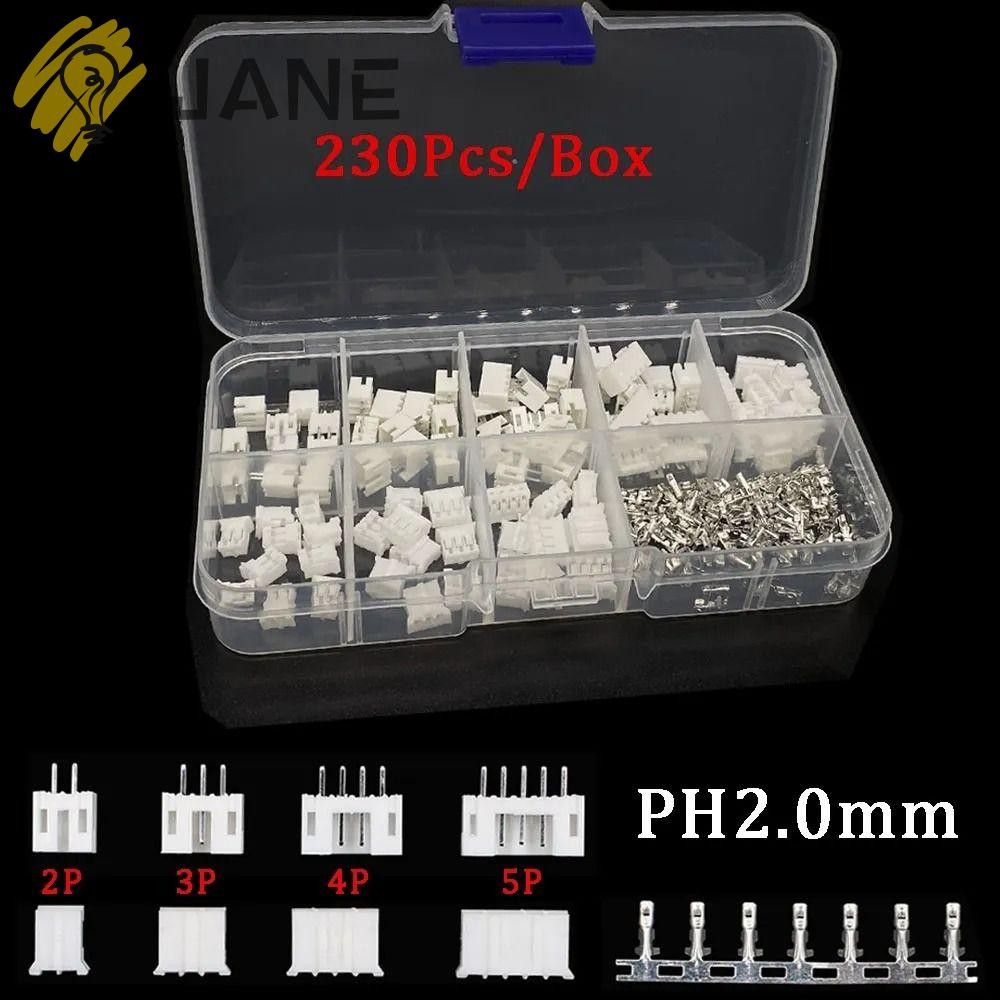 JANE Header JST Connector, PH2.0 2p 3p 4p 5 pin 2.0mm 2.0mm Pitch ...
