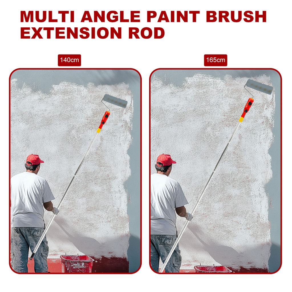 แปรงทาสี Extender Kit แปรงทาสี Gripper และชุดเสาขยาย Multi Angle Paint ...
