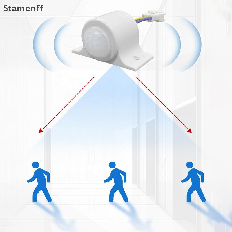 Null PIR Sensor สวิทช์ Motion Detector IR อินฟราเรด Induction โคมไฟ ...
