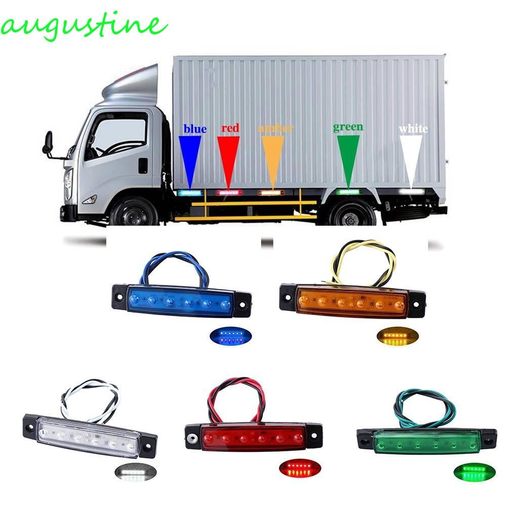AUGUSTINE Pod ไฟ LED เรือ 24V ไฟท้ายไฟเลี้ยวด้านข้างรถ Trailer LED ...