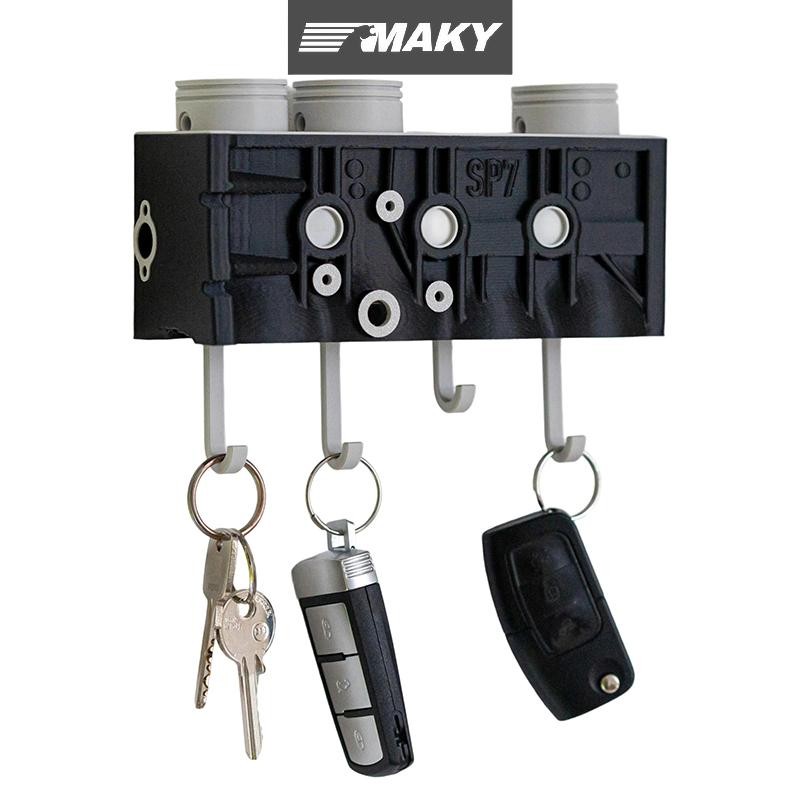 [MAKY] Key Holder สําหรับ Wall Engine Block Key Holder พร้อม Moving ...