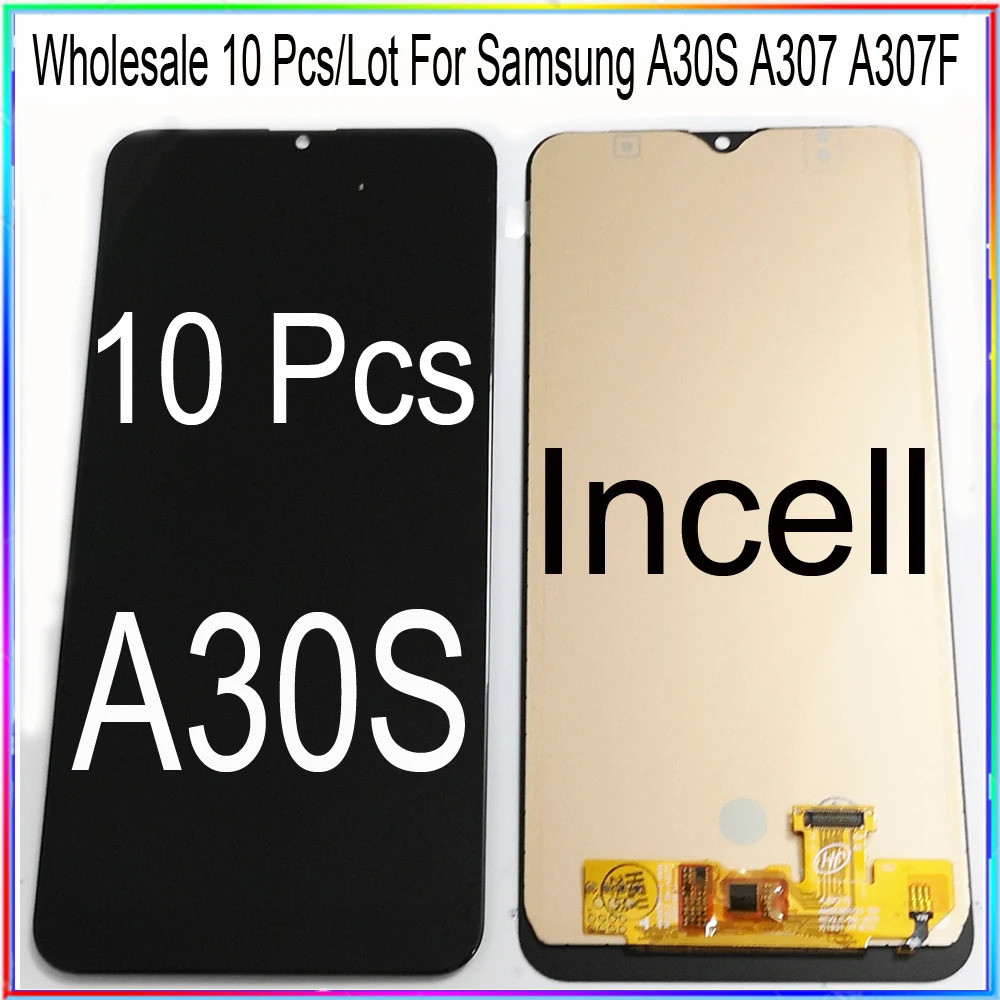 ขายส่ง 10 ชิ้น/ล็อตสําหรับ Samsung A30s จอแสดงผล Lcd A307 A307f พร้อม ...