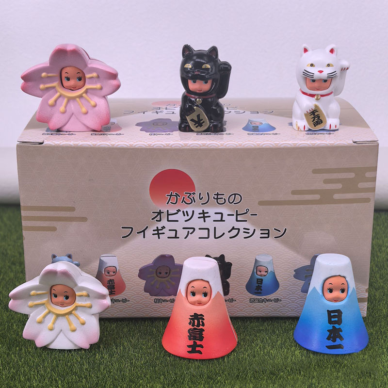 6 ชิ้น Kawaii Sonny Angel Meow Daily Series Mount Fuji ของเล่นแมว Chiu ...