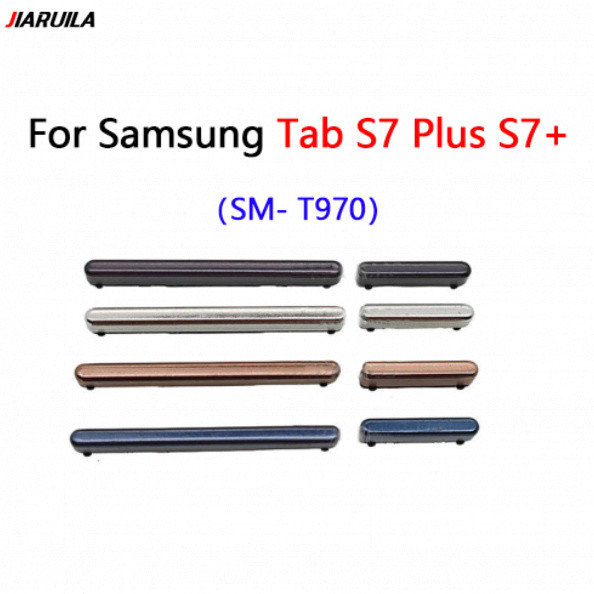 สําหรับ Samsung Tab S7 Plus S7+ SM- T970 ปุ่มสวิทช์ & Volume Up / Down ...