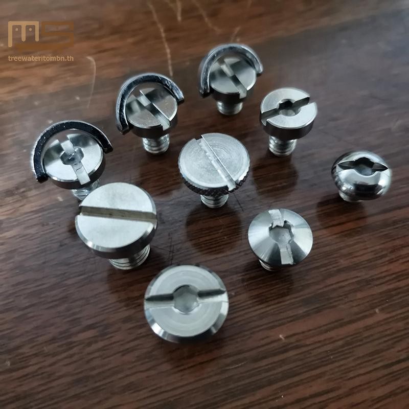 Tt QUICK RELEASE แผ่นอะแดปเตอร์สกรู 1/4 นิ้ว D-Ring ขาตั้งกล้องสกรูยึด ...