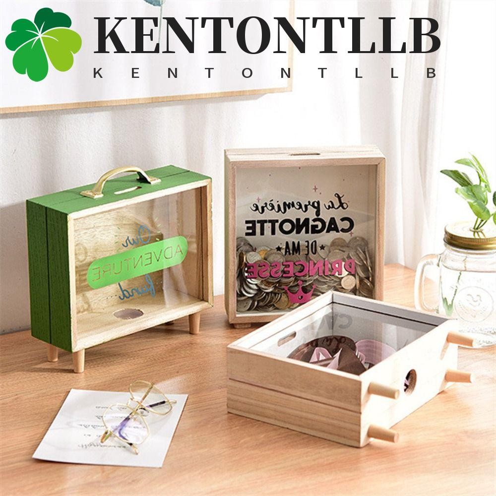 KENTONTLLB ถังออมทรัพย์สแควร์เดสก์ท็อปตกแต่งสร้างสรรค์การถ่ายภาพ Prop ...