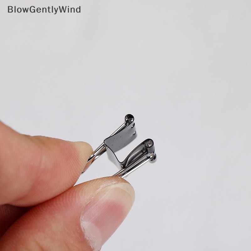 BlowGentlyWind 12 ชิ้น ck โลหะ Binder คลิปแฟ้มคลิปหนีบกระดาษ Photo ...