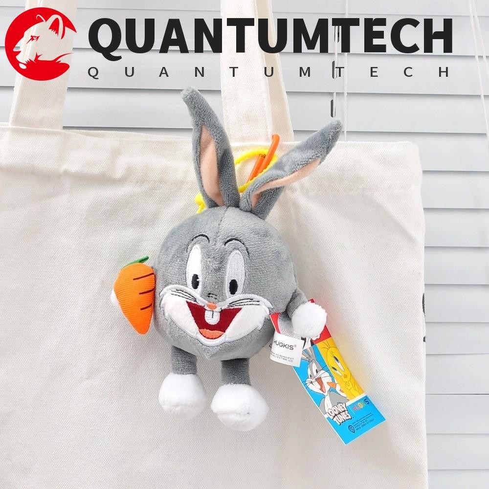 QUANTUMTECH Looney Tunes จี้ Plush, Tasmanian Devil คลาสสิกการ์ตูน Bugs Bunny พวงกุญแจ, น่ารัก ...