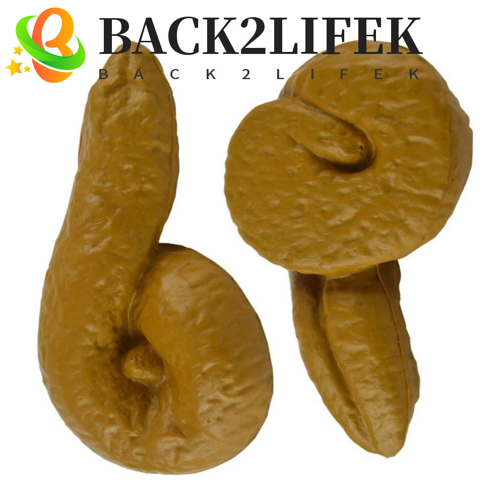 BACK2LIFEK Prank Fake Poop, สมจริงอึคลาสสิกที่สมจริงปลอม Turd, ปลอม ...