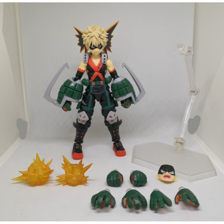 My Hero Academia Figma 443 Katsuki Bakugo Face Change Articulated ...