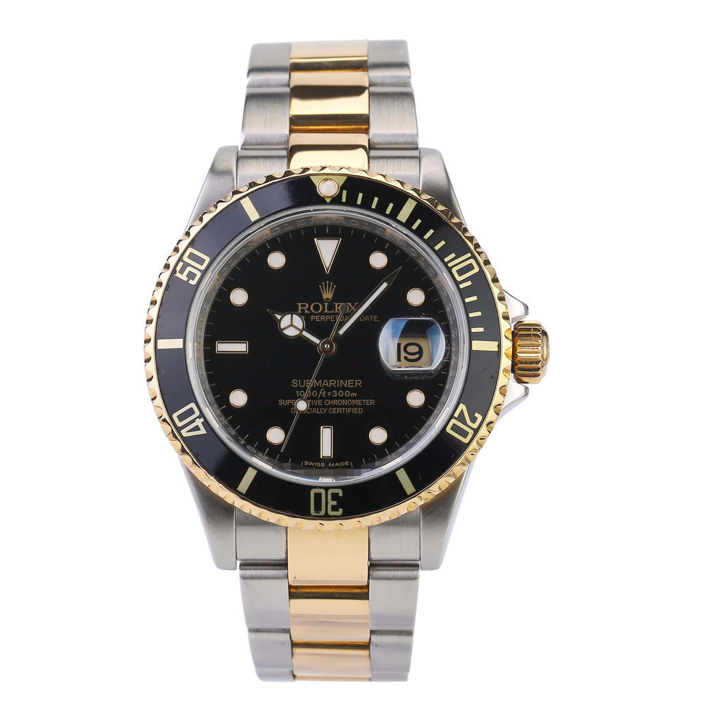 Rolex Rolex Submariner Type 16613 Automatic Machinery Room Gold Black ...