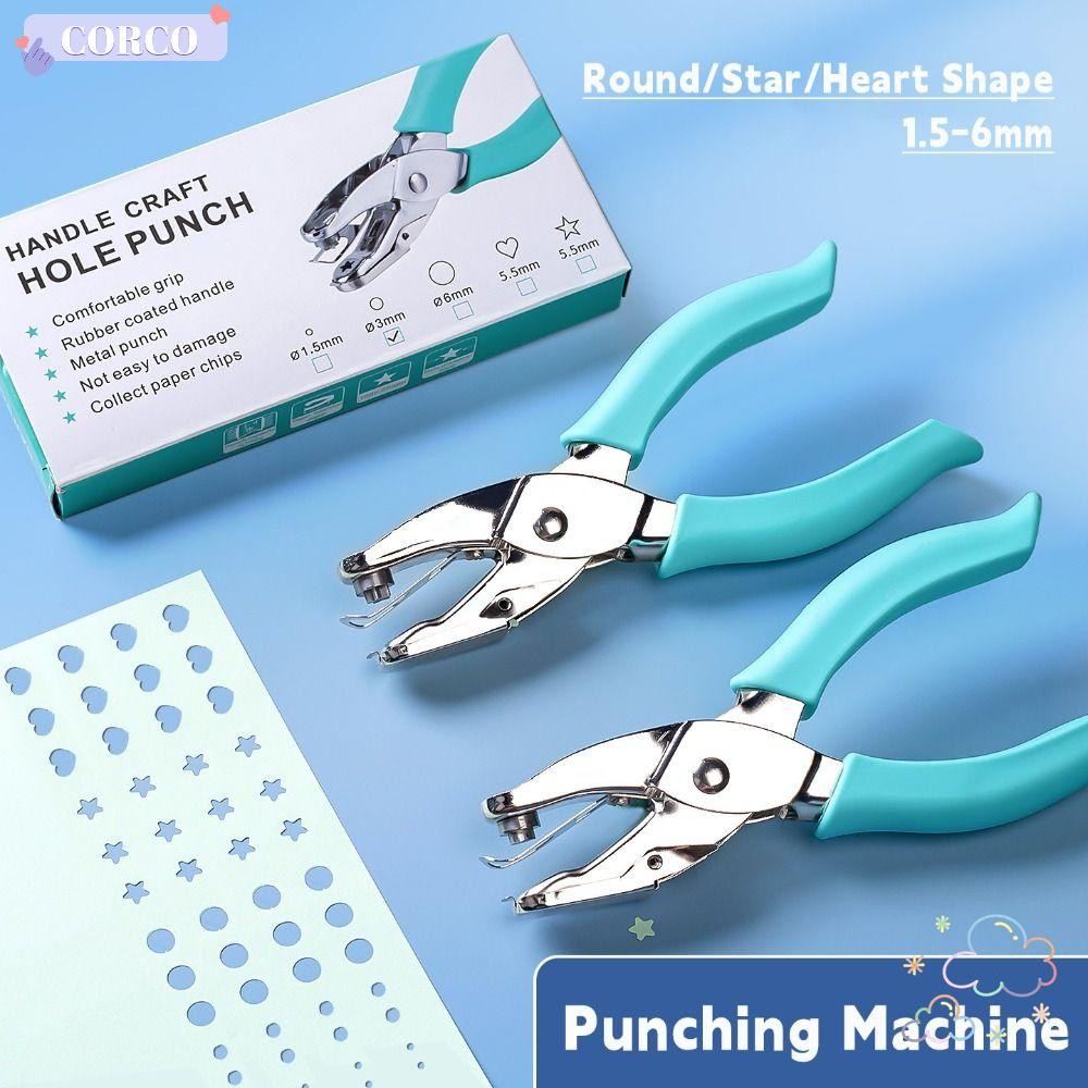 สว่านคอโก้|DIY Craft Hole Puncher หลุมเดียว, Minimalist Round/Star ...