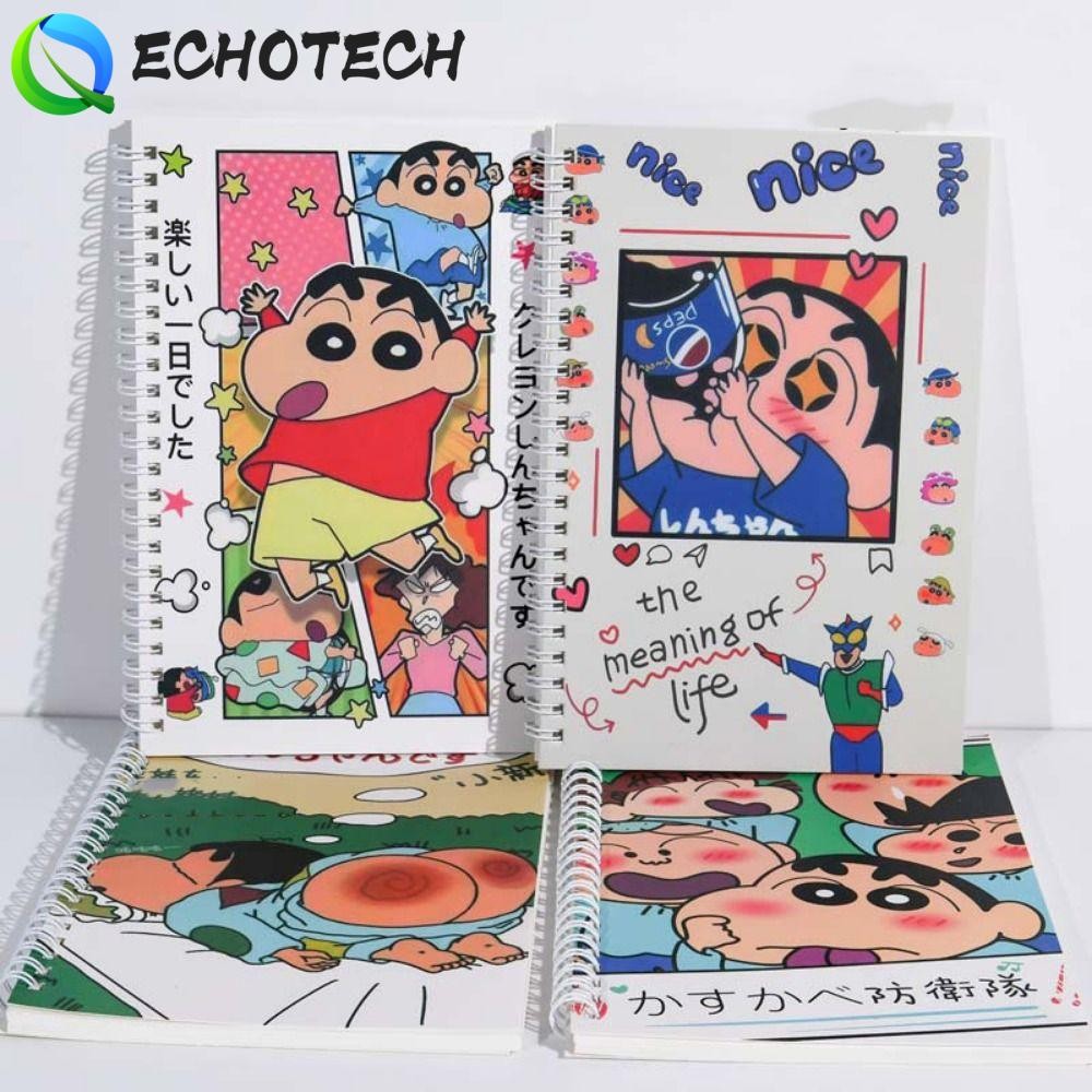 ECHOTECH Crayon Shin-chan Notepad, การ์ตูน Crayon Shin-chan A5 Coil ...
