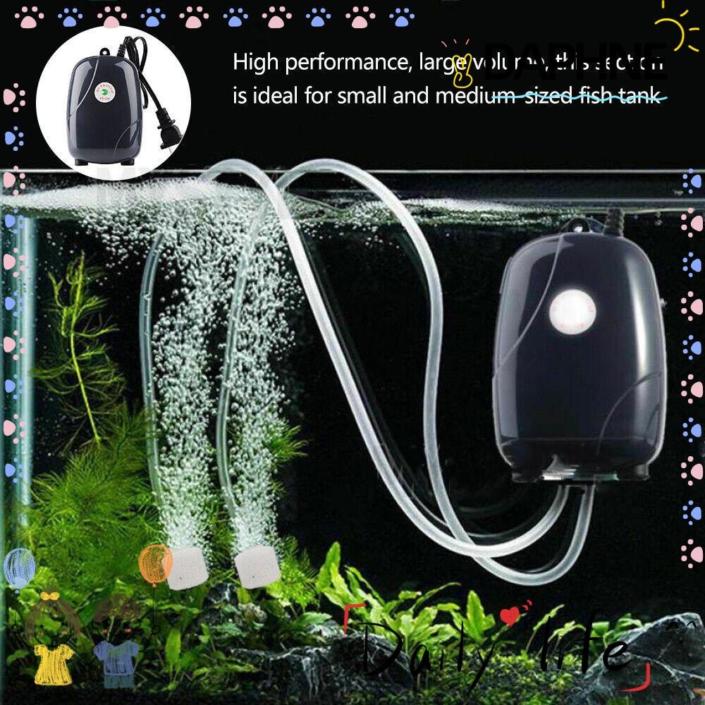 DAPHNE ปั๊มตู้ปลา Aquarium Pond Aquarium อุปกรณ์เสริม 2 Outlets ...