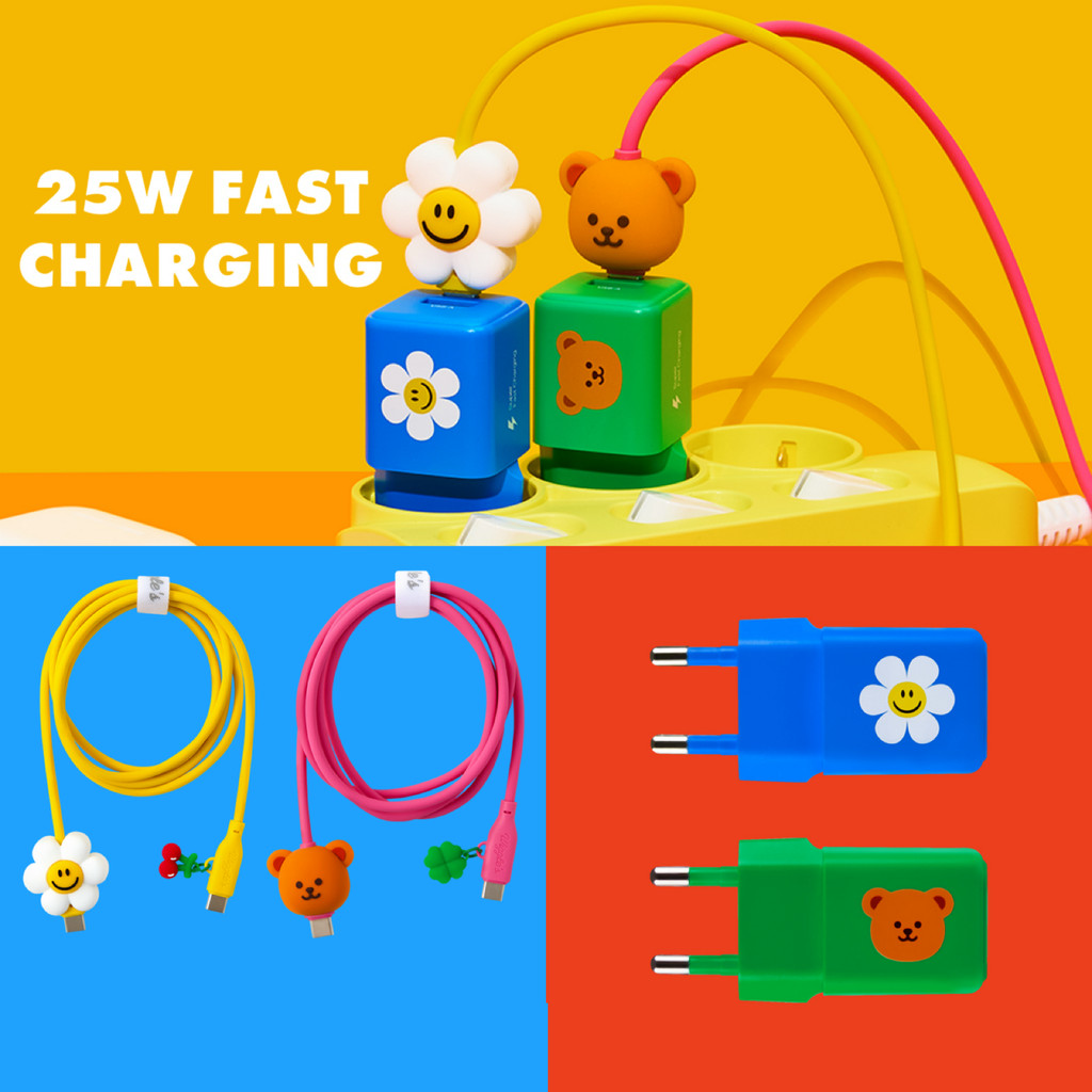 Wiggle Fast Charger ⚡ 25W Adapter หัวชาร์จไว / 60W สายชาร์จไว TypeC ...