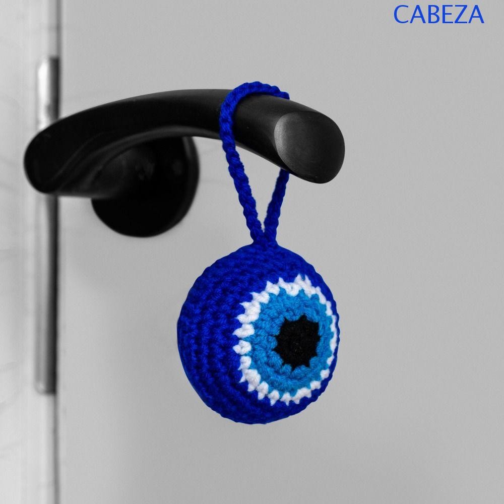 CABEZA Lucky Eye พวงกุญแจ, Plush Blue Eye Lucky Eye จี้, สายคล้อง ...
