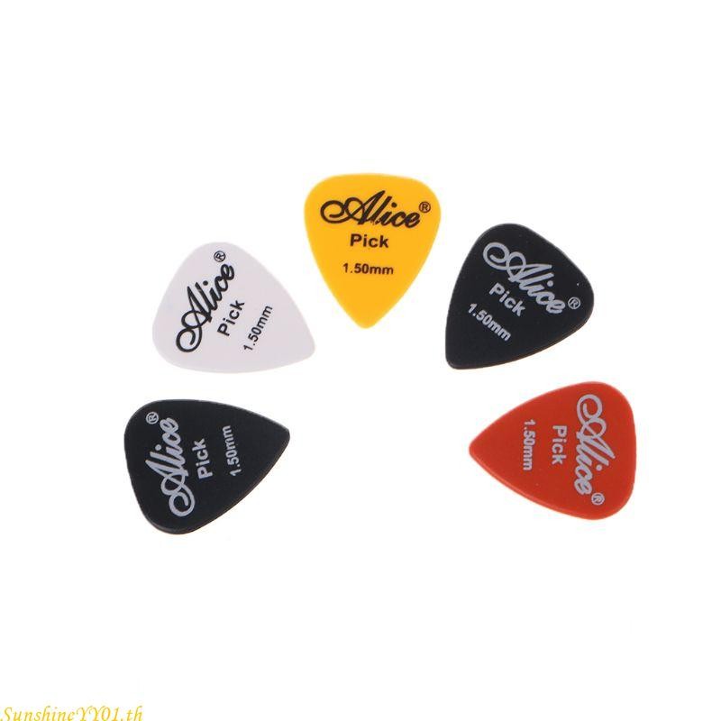 SUN 5 x GUITAR PICKS PLECTRUM Plec ELECTRIC ACOUSTIC คละสี | Shopee ...