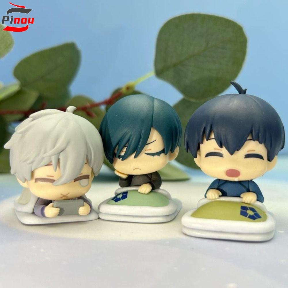 PINOU Blue Lock รูป,ตุ๊กตารูปปั้น Nagi ตัวเลขการกระทํา,ตลกอะนิเมะ ...