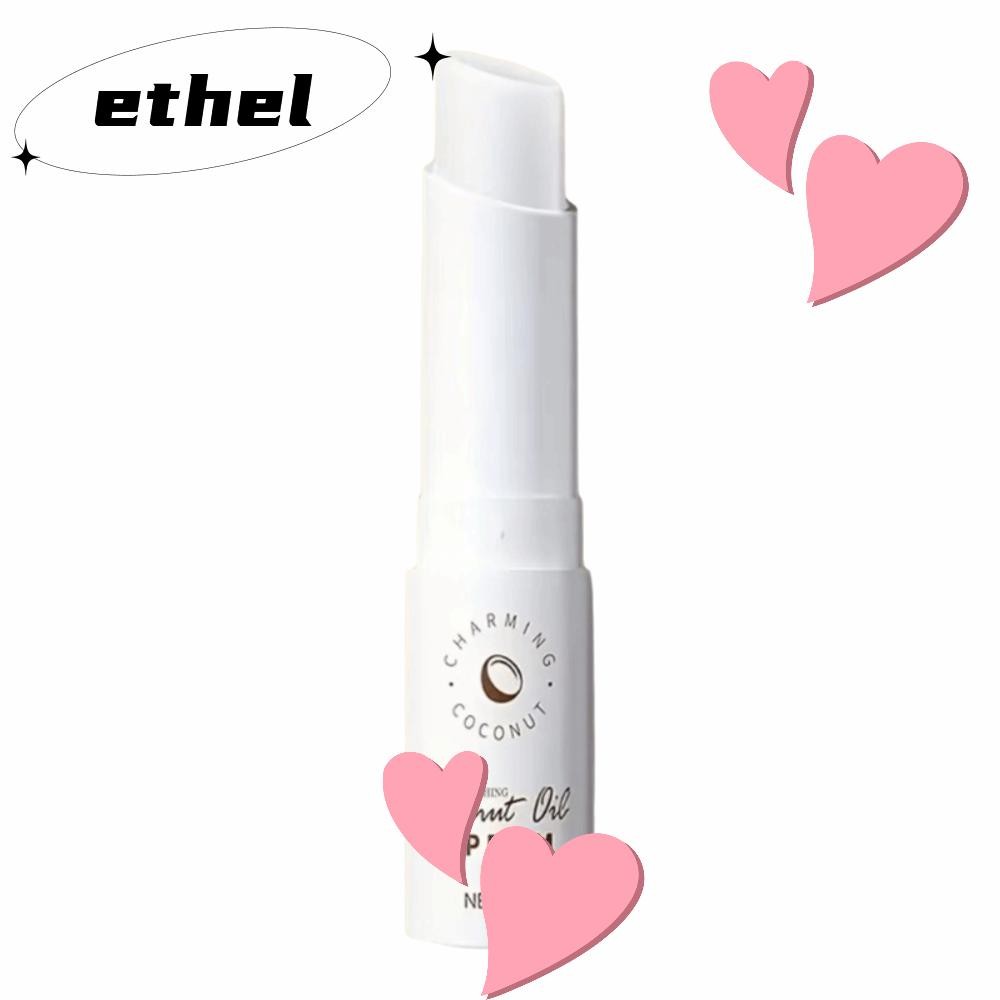 ETHEL Coconut Oil Lip Balm, Nourishing Long Lasting Moisturizing Lip ...