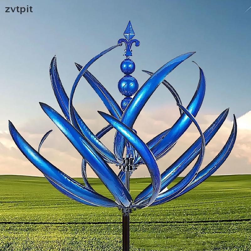 [ZPT] ใหม่โลหะเหล็ก Windmill งานฝีมือ Harlow Wind Rotator 3D Gyro ...