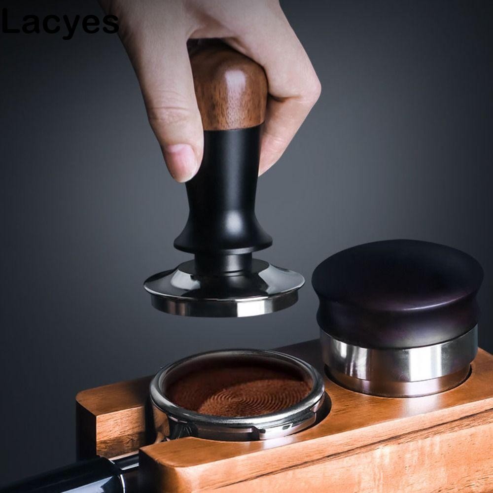 LACYES Coffee Leveler, Self-rebounding Flat/threaded Bottom Coffee ...