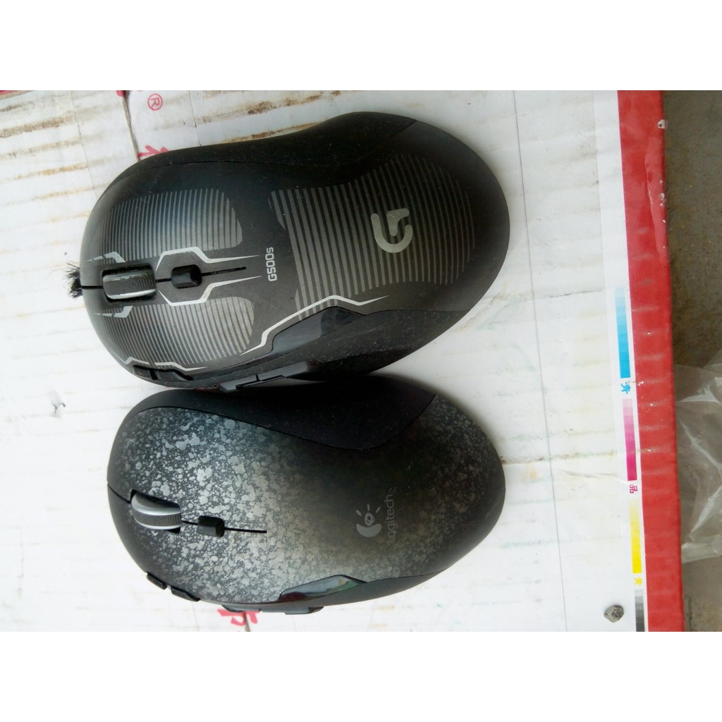 เมาส์เกมตัดสาย Logitech ของแท้เลเซอร์ G500 G500S มือที่สอง | Shopee ...