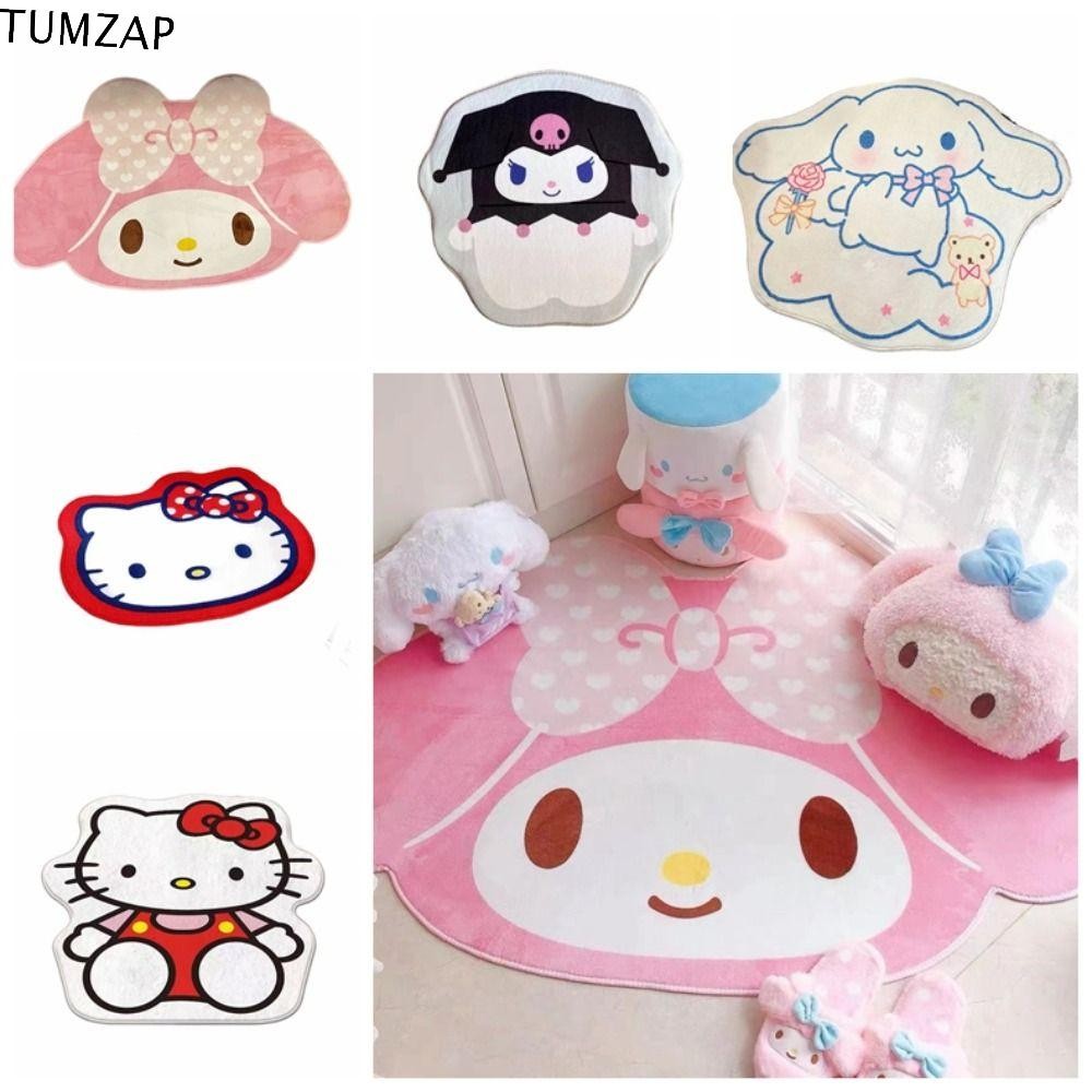 พรมการ์ตูนเมโลดี้ TUMZAP พรมหนานุ่มลายคิตตี้และซิเนโมโรลล์ สำหรับของแต่งบ้าน | Shopee Thailand