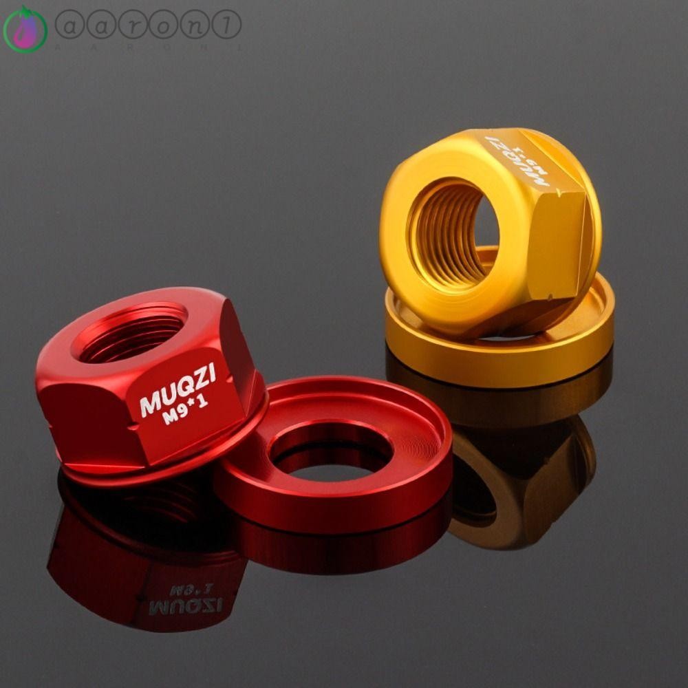 AARON1 สกรูเพลาและ Hub Nut 2 ชิ้น, อลูมิเนียม M9/M10/M10*3/8, CNC ...