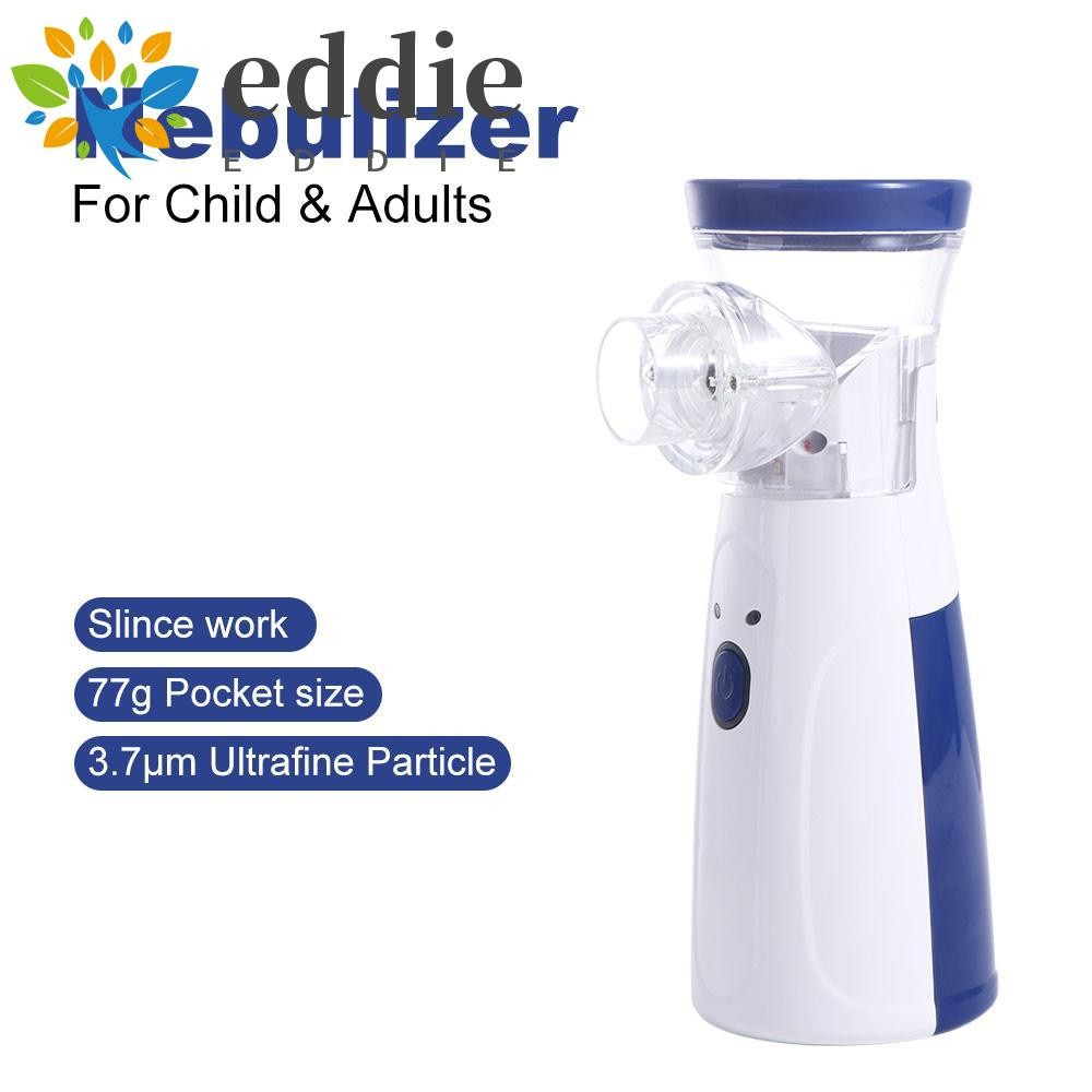EDIE Oral Atomizer, Safety Mesh Handheld Nebulizer, Mini Ultrasonic ...