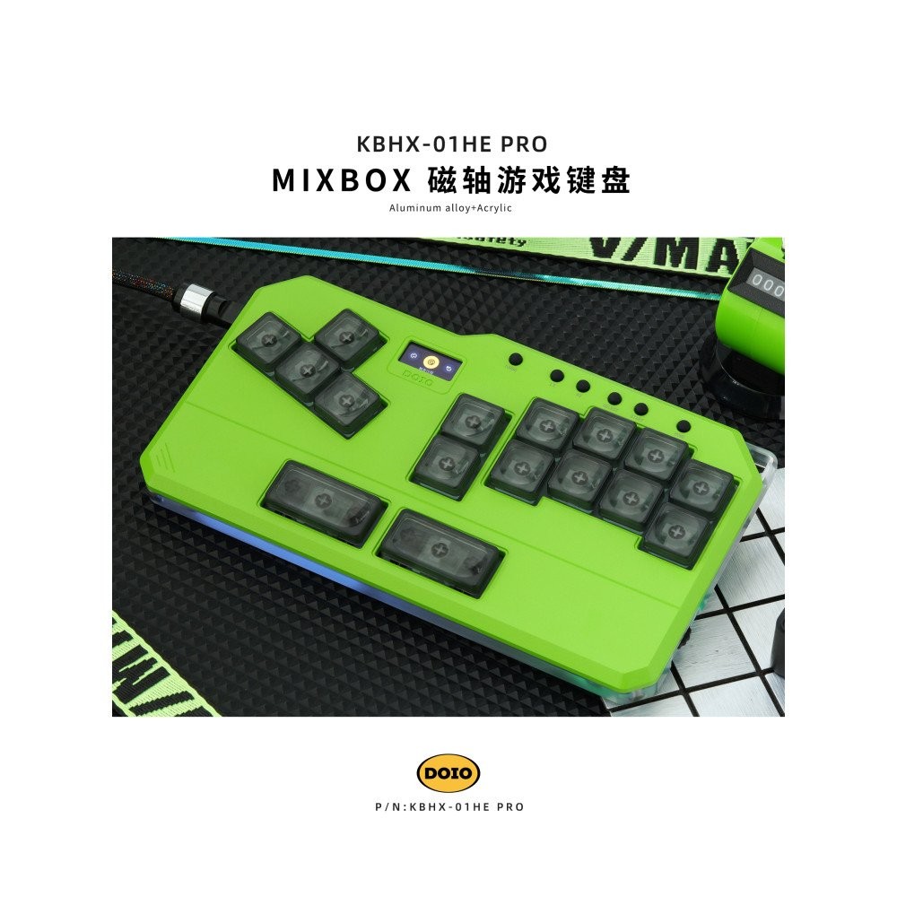 DOIO Mini Hitbox MIXBOX แกนแม่เหล็กปรับ Trigger อลูมิเนียมคีย์บอร์ดเกม ...