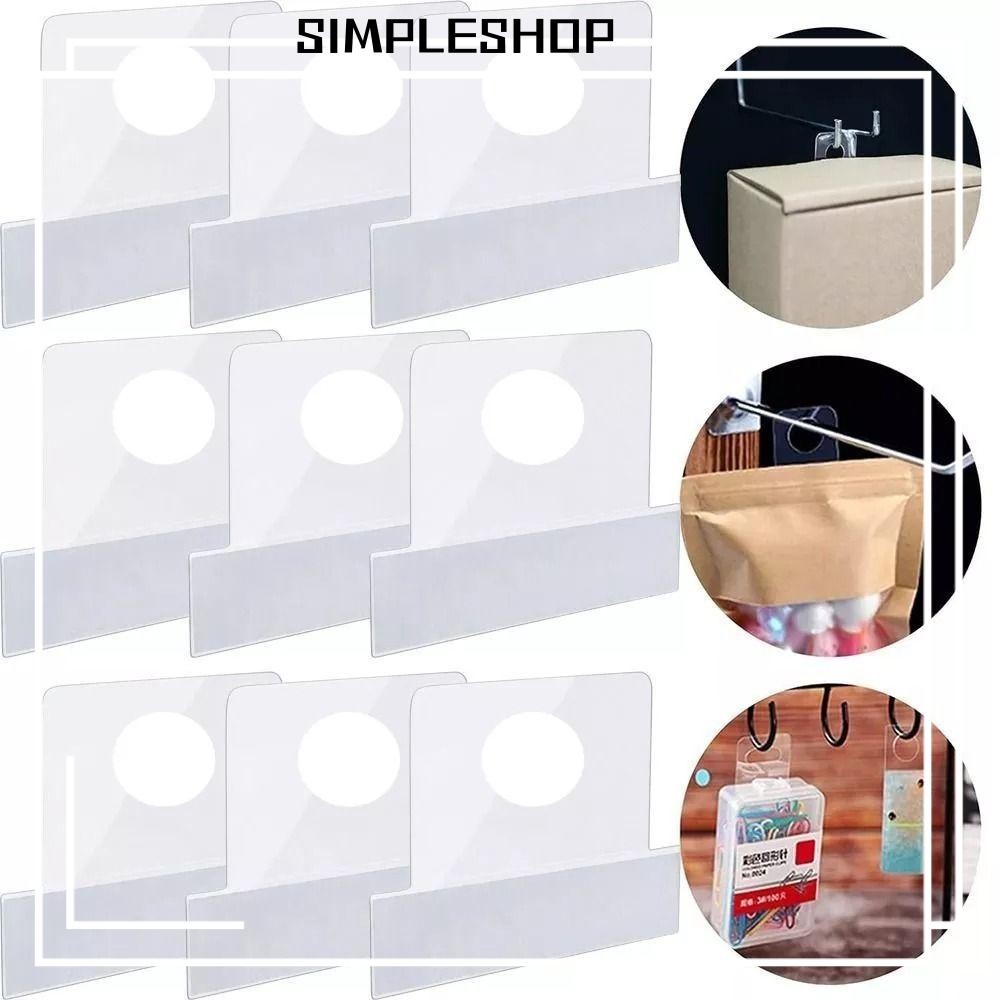 SIMPLESHOP 300 ชิ้น Binder สติกเกอร์, PVC Self-Adhesive แหวน Binder สติกเกอร์,คุณภาพสูงโปร่งใส ...