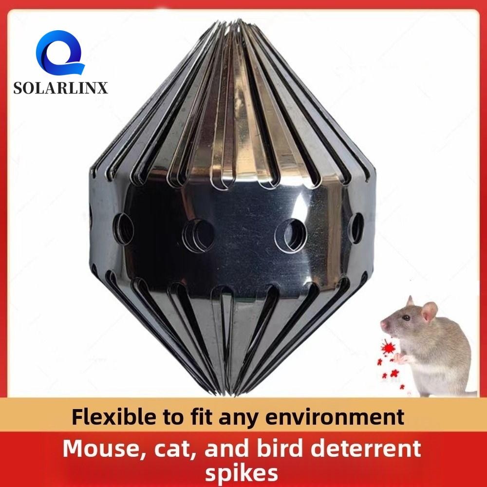 SOLARLINX สแตนเลสนก Spikes, Bendable ยืดหยุ่นกระรอก Deterrent, Bird ...