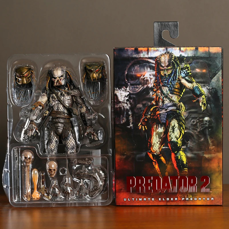 NECA Predator 2 1990 ภาพยนตร์ Ultimate Elder Predator Action Figure ของ ...