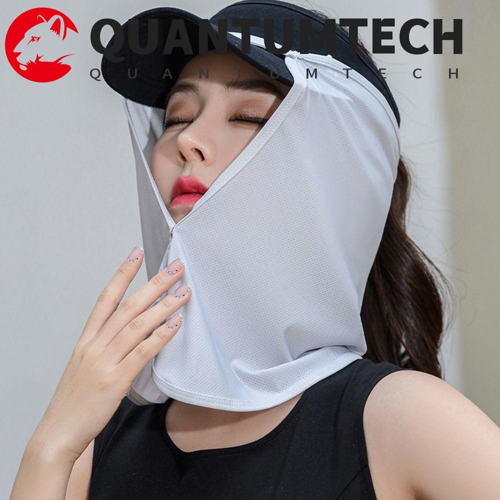 QuantumTech หน้ากากกันแดดและผ้าพันคอกันลม ป้องกัน UV สำหรับฤดูร้อน | Shopee Thailand