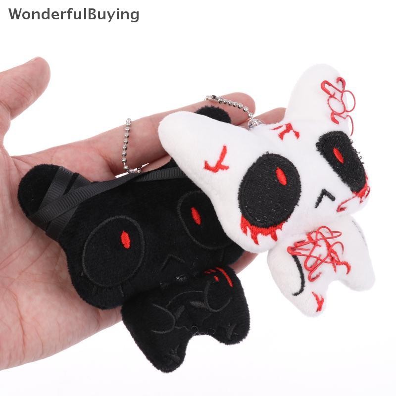 WBTH 1 คู่ ck สีขาว Injured Broken Ghost ตุ๊กตาพวงกุญแจฮาโลวีนการ์ตูน ...