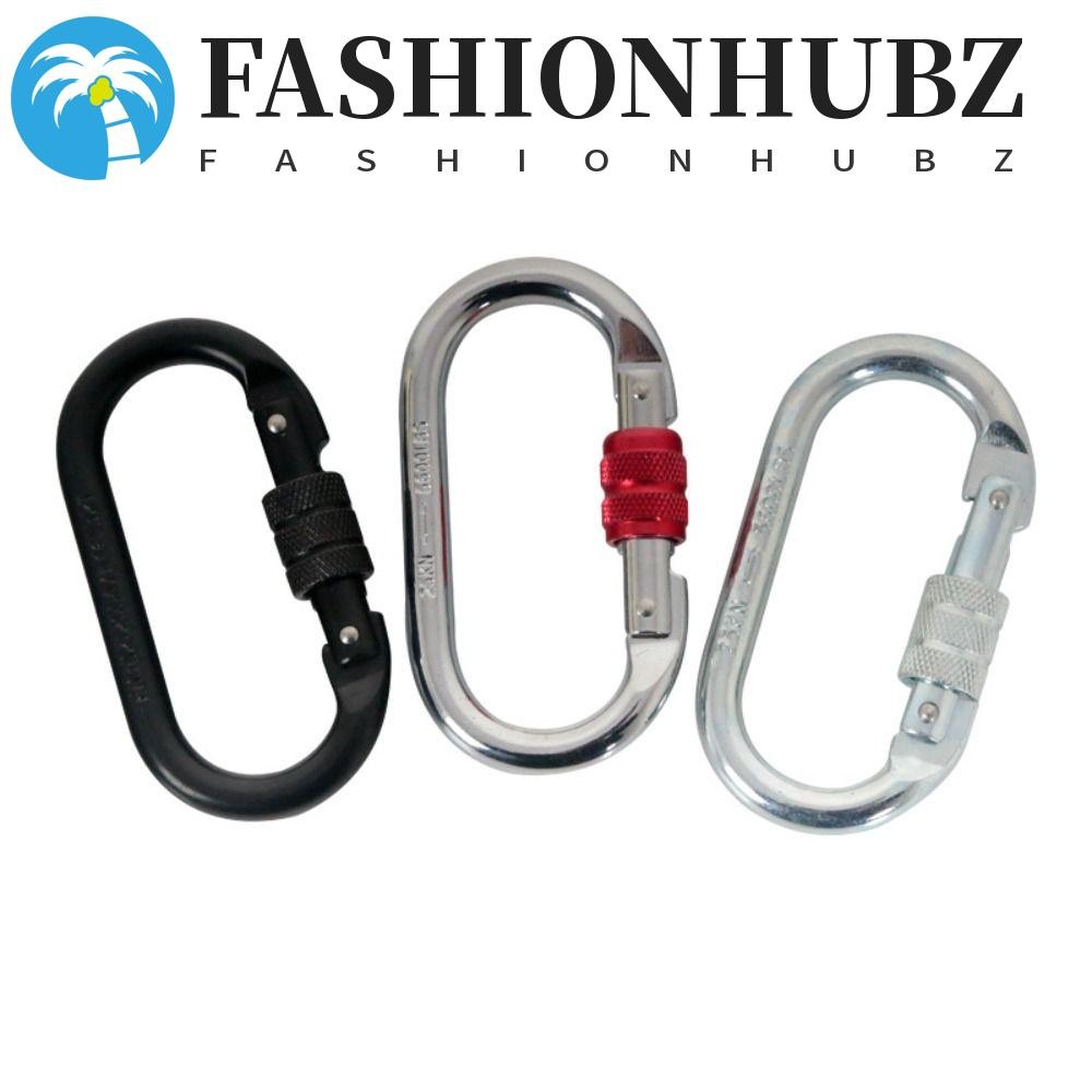 FASHIONHUBZ Safety Auto Lock Buckle, 25KN อลูมิเนียมอัลลอยด์ความแข็งแรง ...