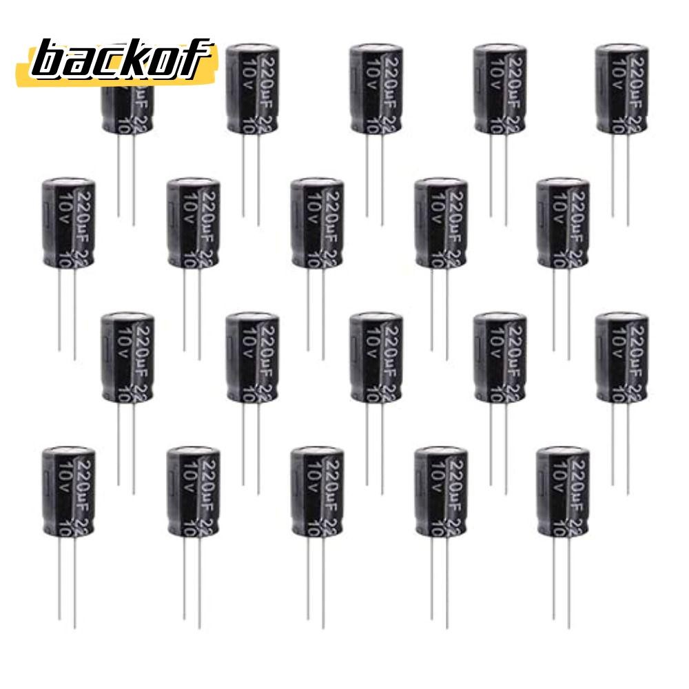 BACKOF Polarised Electrolytic Capacitor, Aluminium Radial Leads ...